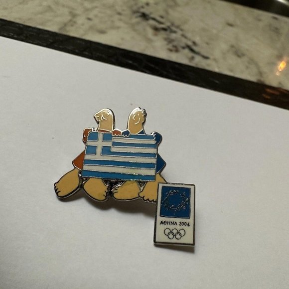 Accessories | Olympic Games Aohna 204 Athens Mascots Greece Flag ...